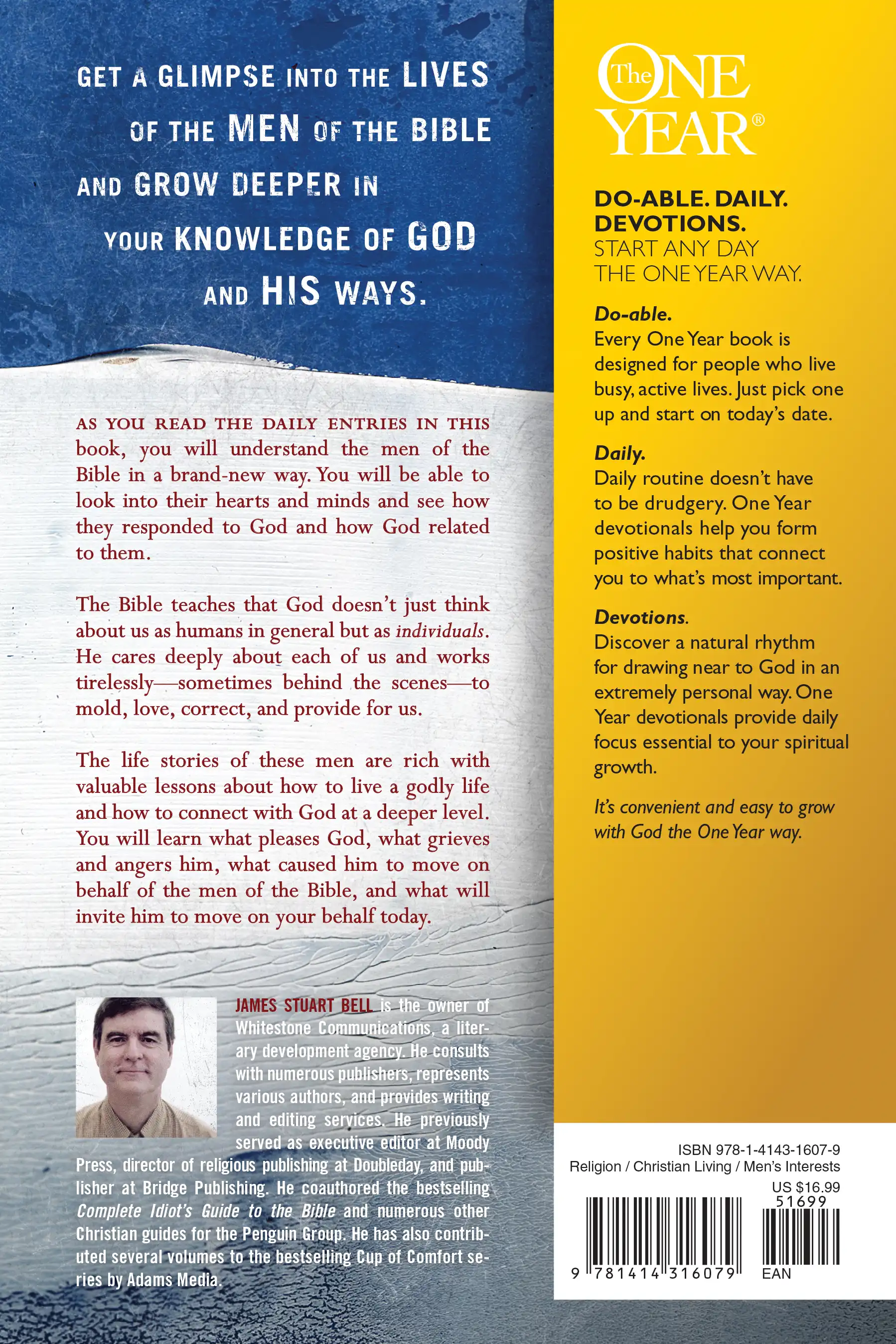 The One Year Men Of The Bible - Tyndale
